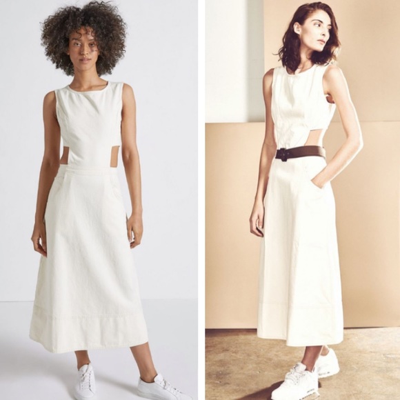 Current/Elliott | Dresses | Current Elliott The Nightfall Dress In Wash ...